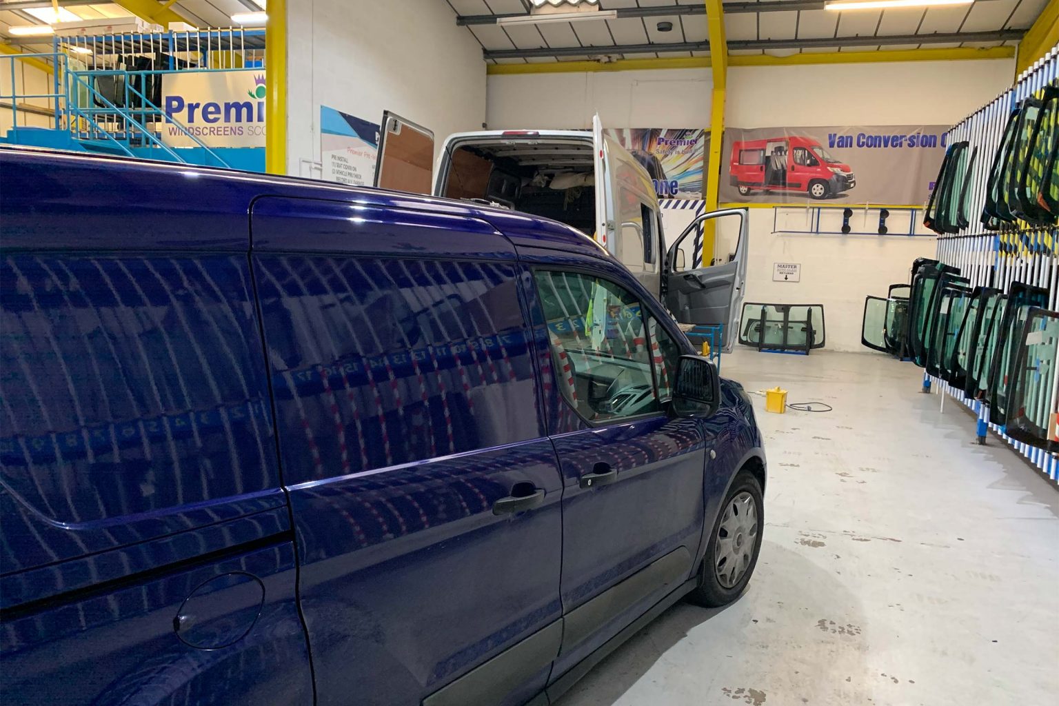 Premier Van Conversion : Van Window Glass Conversions in Scotland